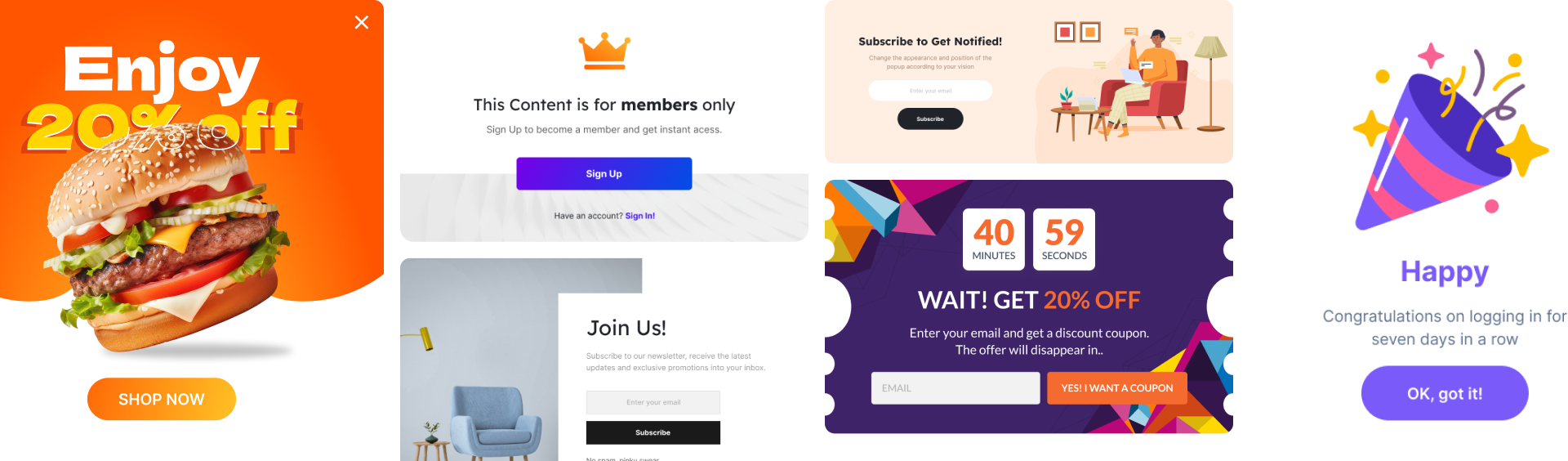 Popup Pro: Powerful SaaS WordPress Popup Builder